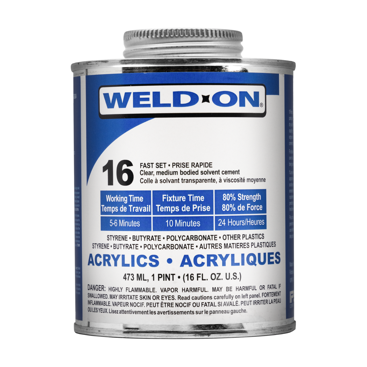 Weld-On® #16 Acrylic Cement – Go Industrial