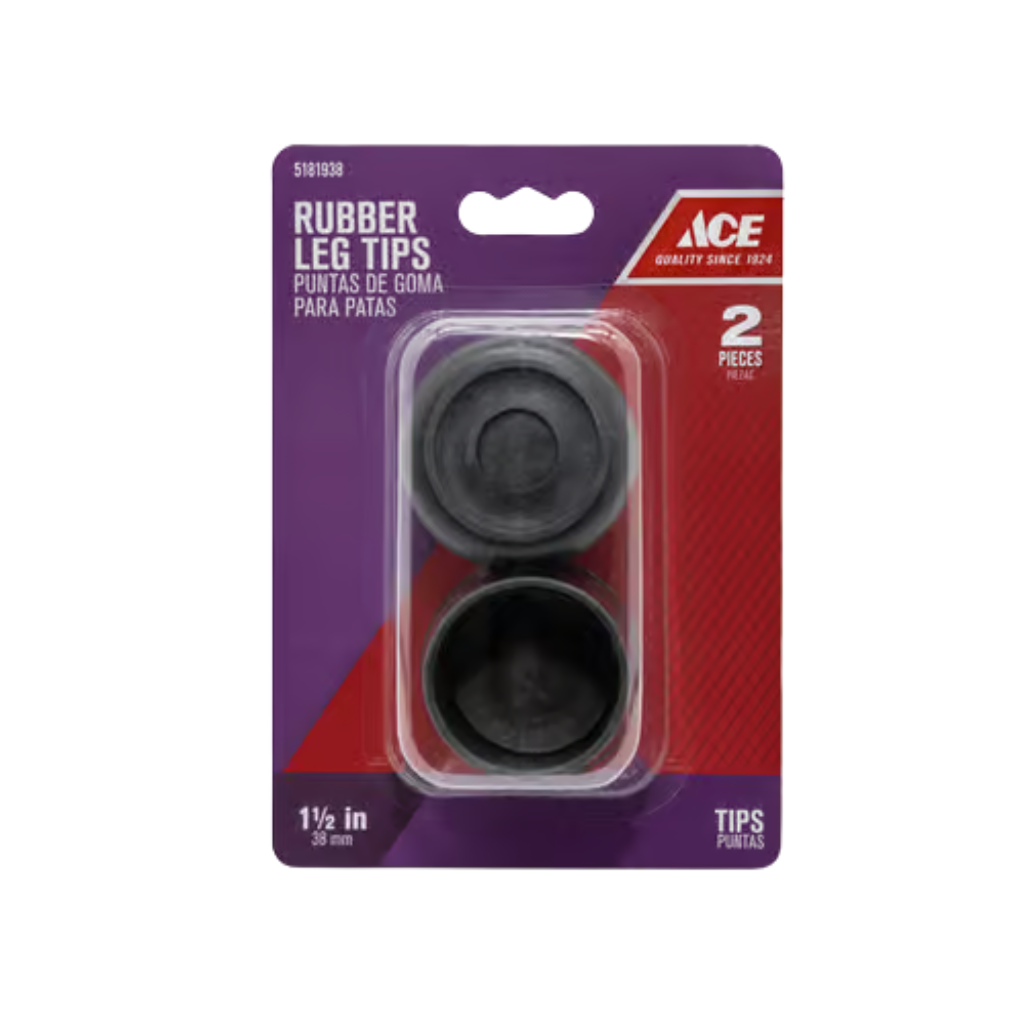 Ace Rubber Leg Tips Black – Go Industrial